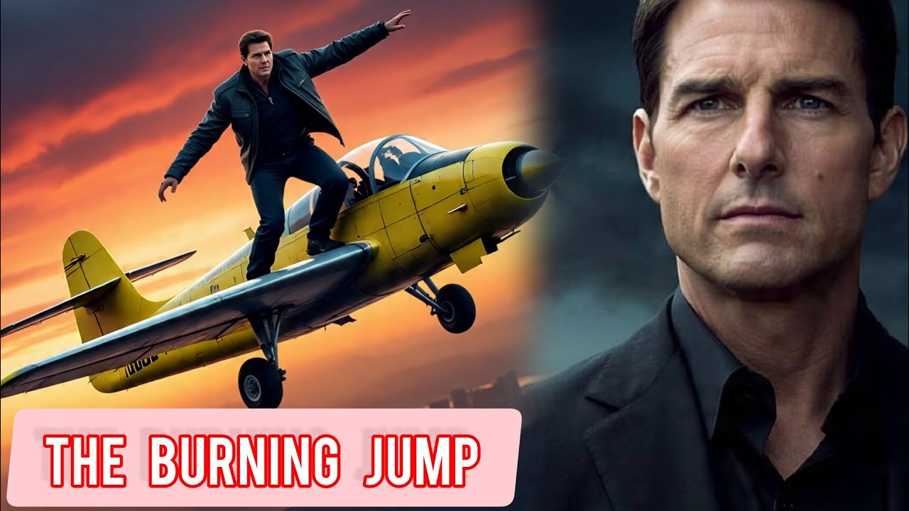The Burning Jump:Tom Cruise's Death-Defying Feat- Capturing the essence ...