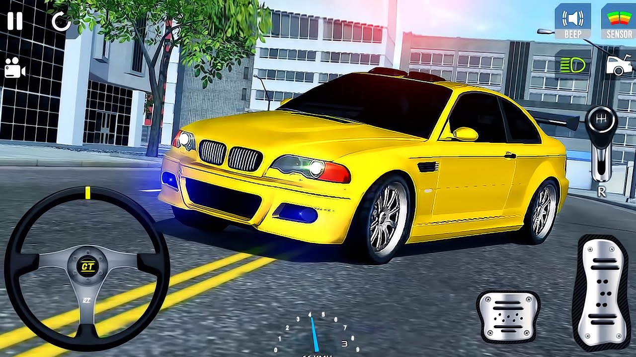BMW M3 Drift Driving Simulator 3D - Car Parking Modified City Park ...