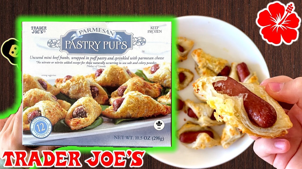 Parmesan Pastry Pups - Trader Joe’s Product Review - YouTube