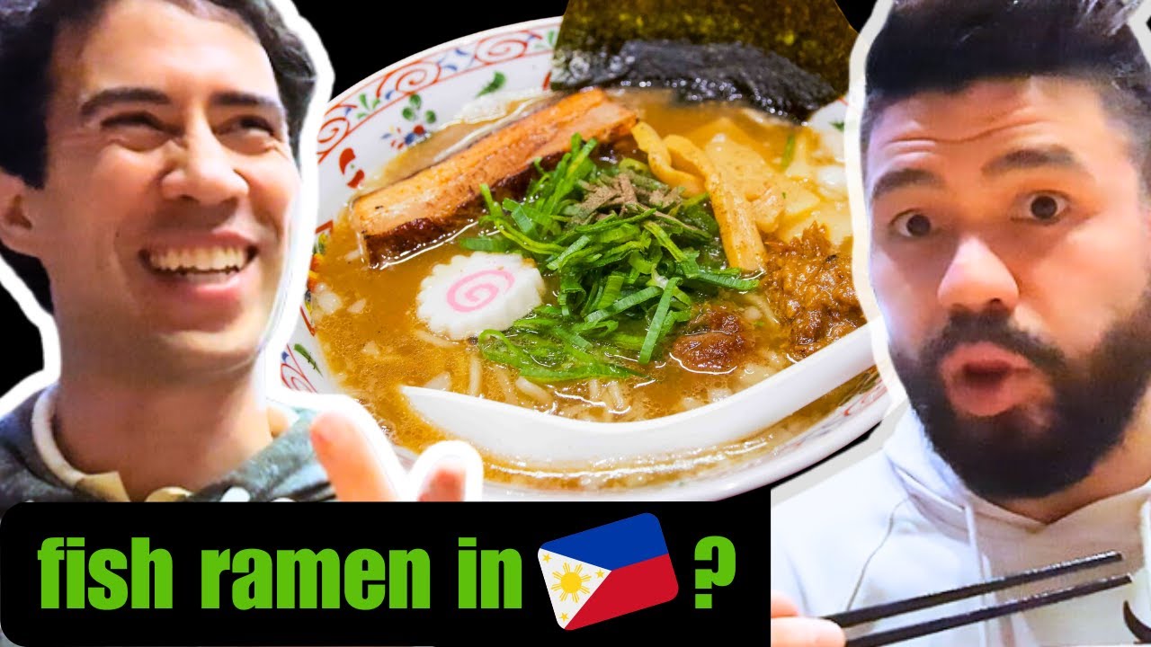 Philippines Unique Fish RAMEN – A Must-Try! @MarkMugen - YouTube