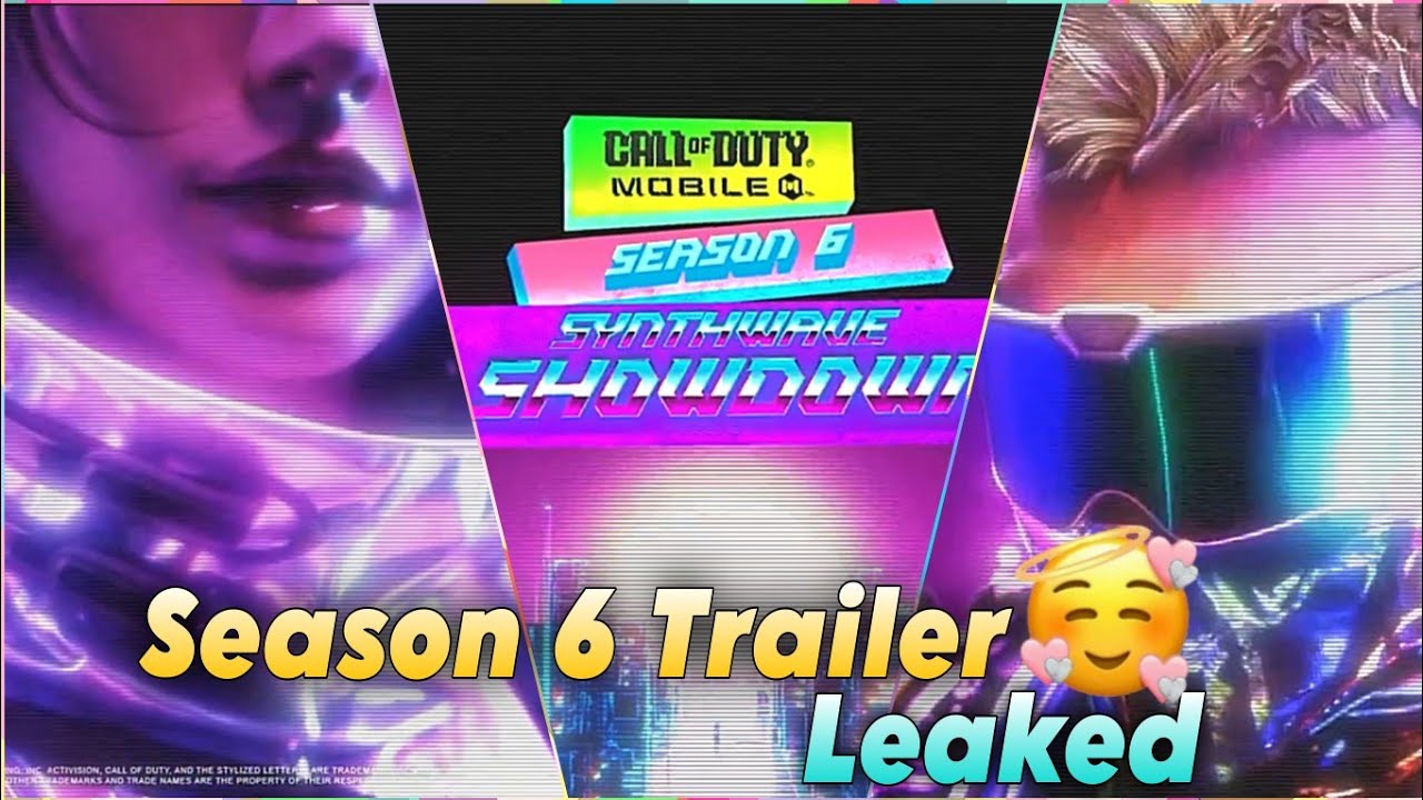 Codm S6 "Synthwave Showdown" Teaser and skins Leaked - Codm S6 leaks 😍😱 ...