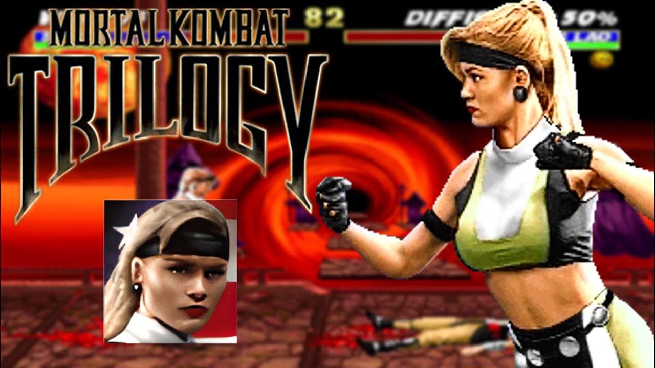 MORTAL KOMBAT TRILOGY PLUS - ( SONYA BLADE ) - GAMEPLAY - YouTube
