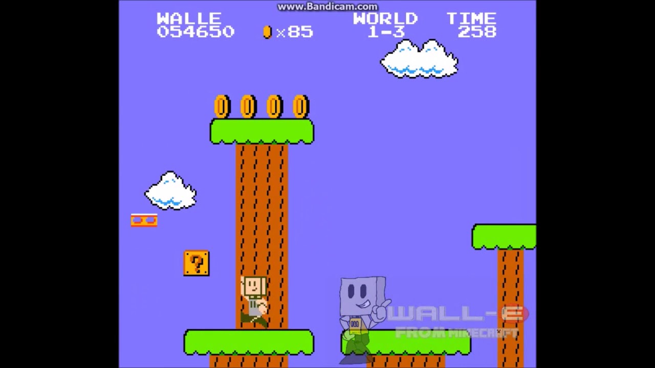 Let's Play - Wall-E in Super Mario Bros. Part 1 - YouTube