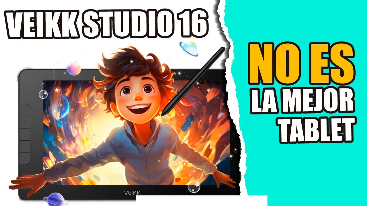 RESEÑA HONESTA DE LA TABLET VEIKK studio 16 - YouTube