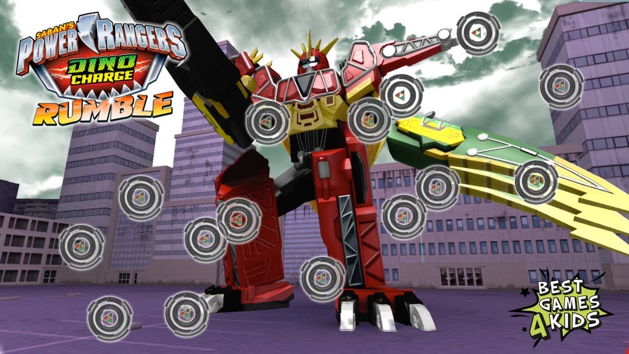 Power Rangers Dino Charge Rumble | MEGAZORD Challenges, ARENA MODE! By ...