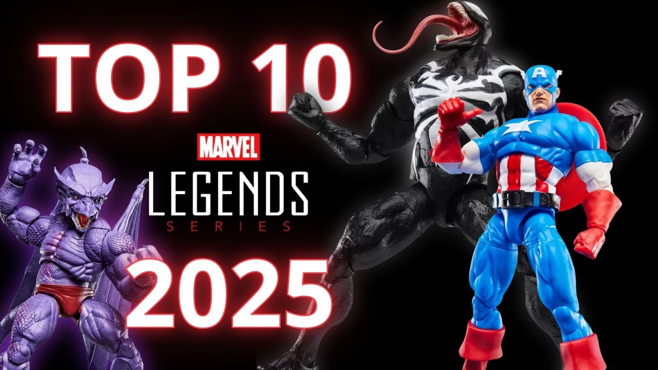 ¡LAS MEJORES MARVEL LEGENDS DE 2025! - YouTube
