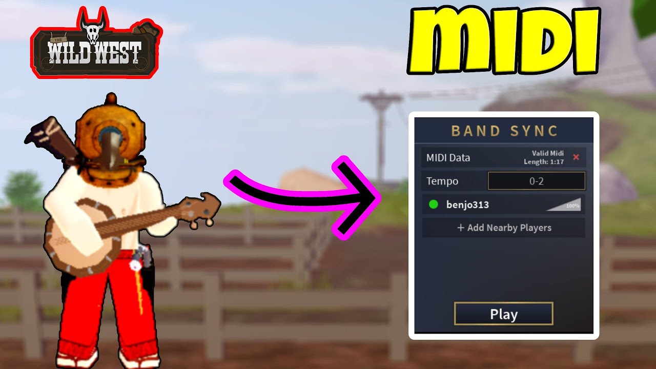 How To Plays Songs Using MIDI (The Wild West) - YouTube