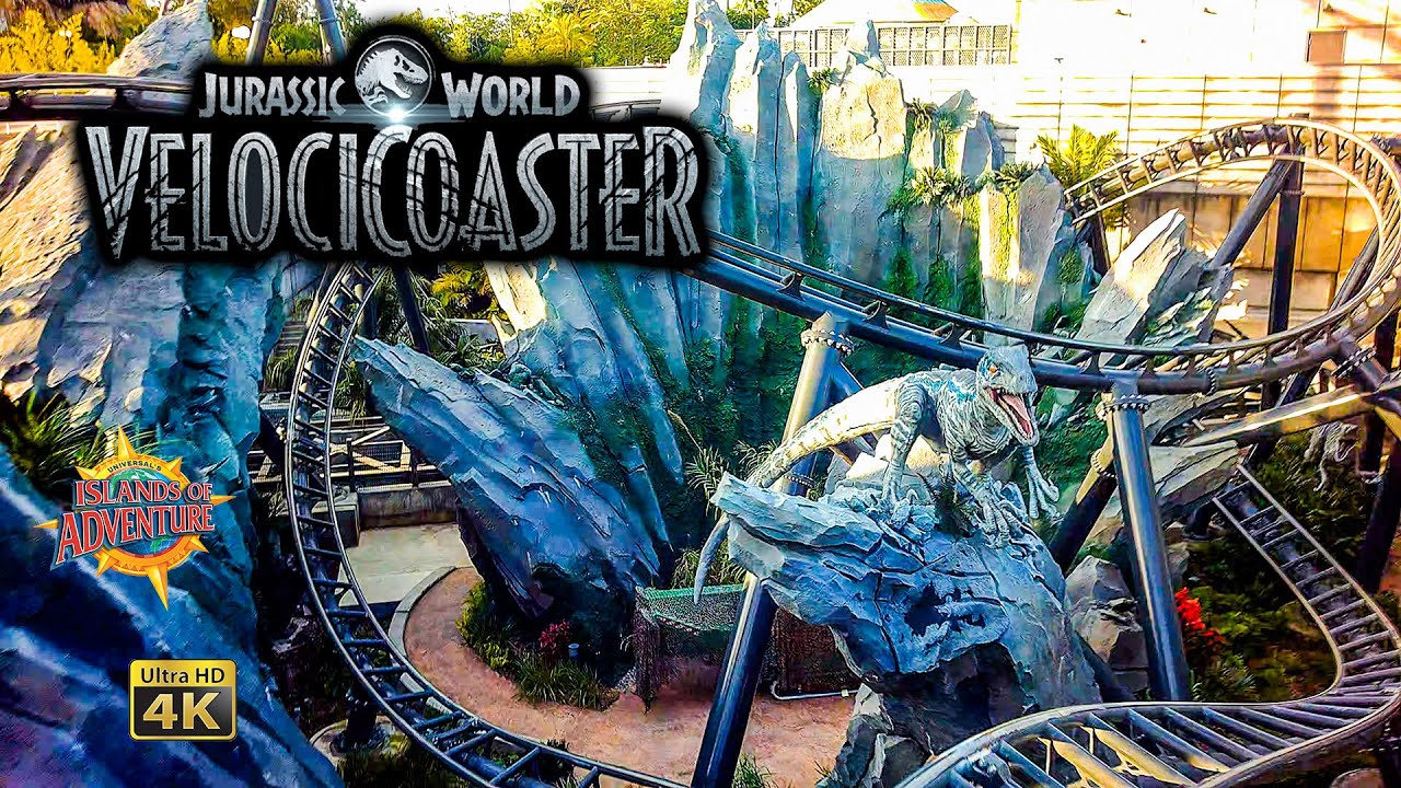 2024 Velocicoaster Front Seat On Ride 4K POV Islands of Adventure ...