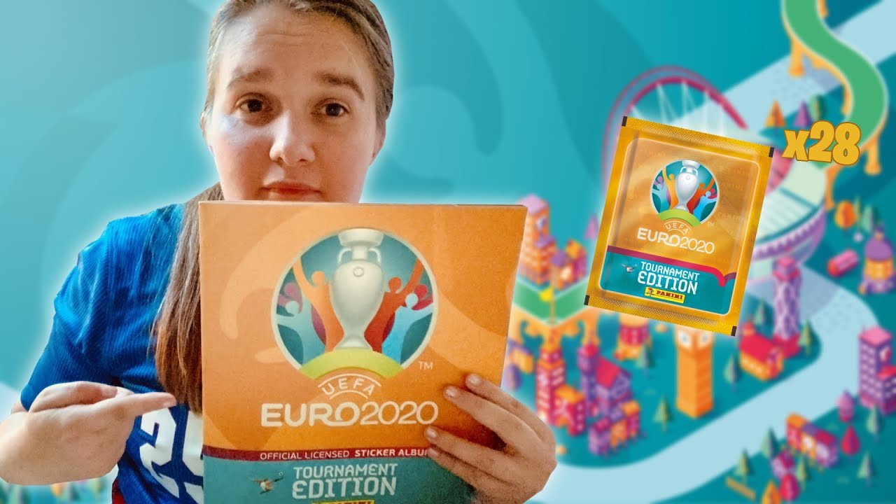 UEFA Euro 2020 Panini Sticker Album | 28 Packs! - YouTube