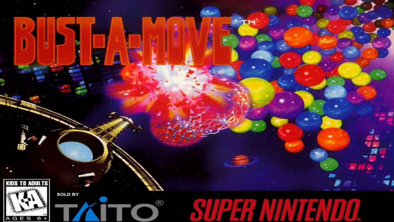 Bust-a-Move GamePlay (SNES) - YouTube