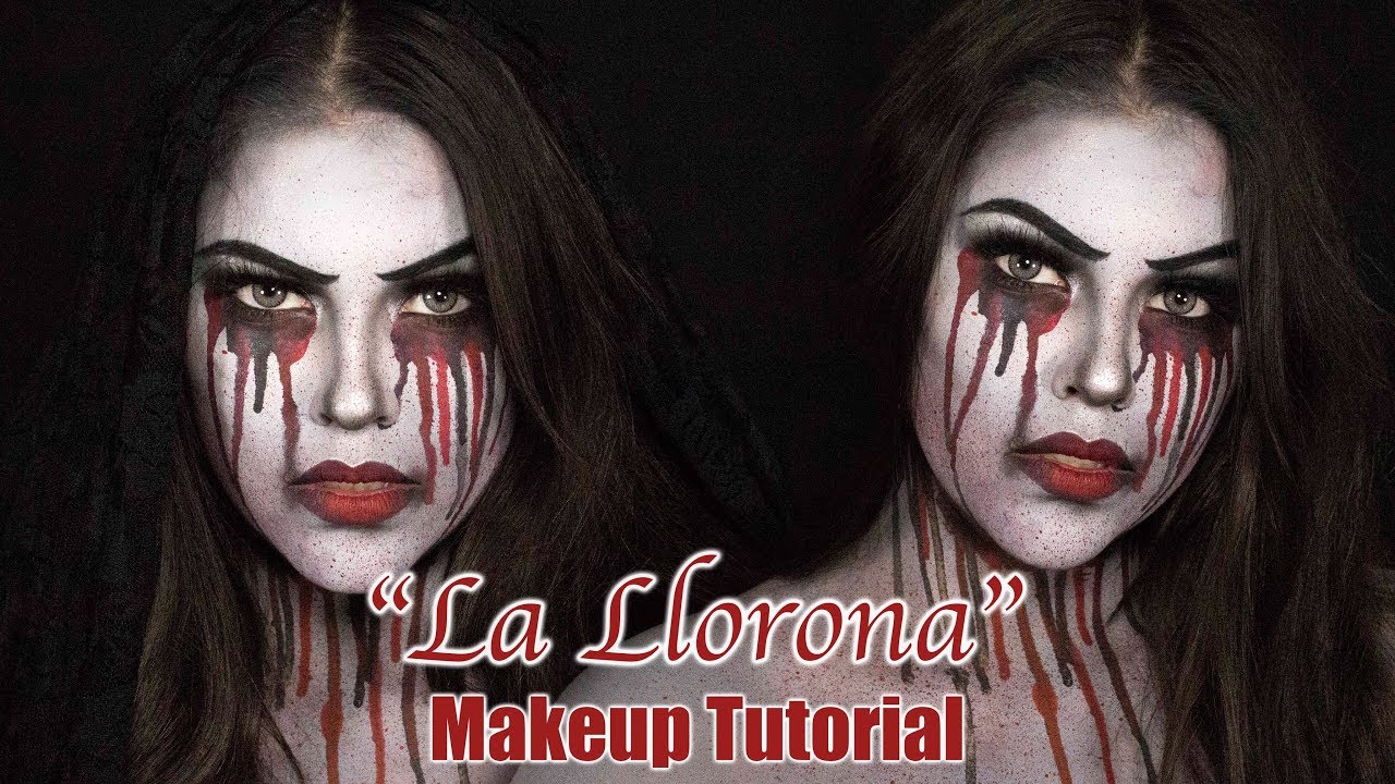 "La Llorona" Halloween Makeup Tutorial | Maria Elena - YouTube