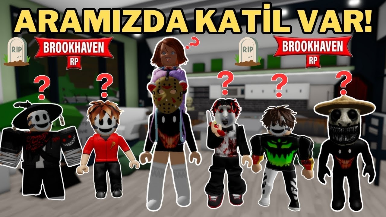 PARTİDEKİ KATİL KİM? 😱 KORKUNÇ PARTİ Brookhaven 🏡 Rp @SinanAbii0 - YouTube