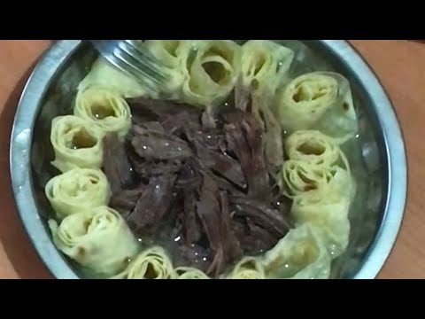 Kaz Suyu ile TİRİT Tarifi🍃Afyon Usulü - YouTube