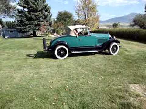 1926 Studebaker big 6 Sports Roadster - YouTube