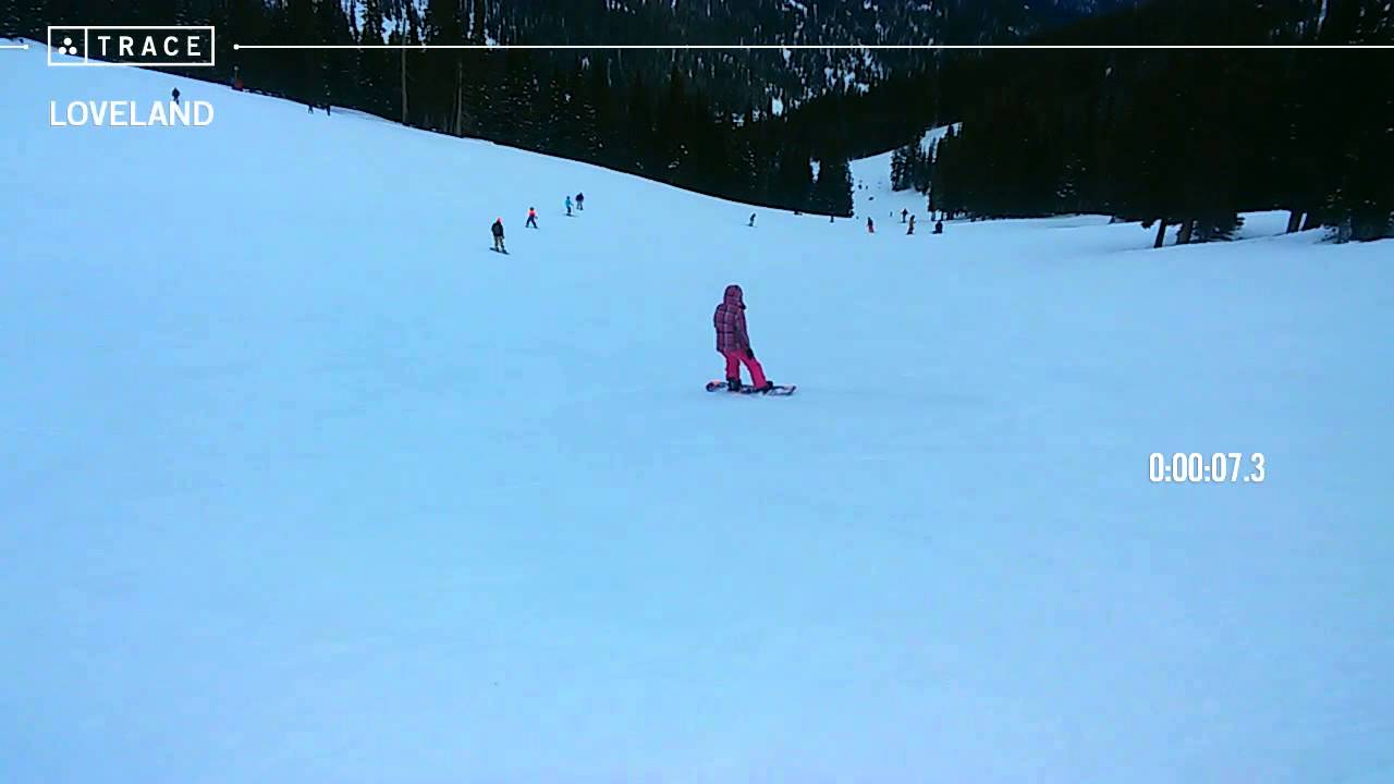 Trace: Skiing - Allison Colombin at Loveland - YouTube