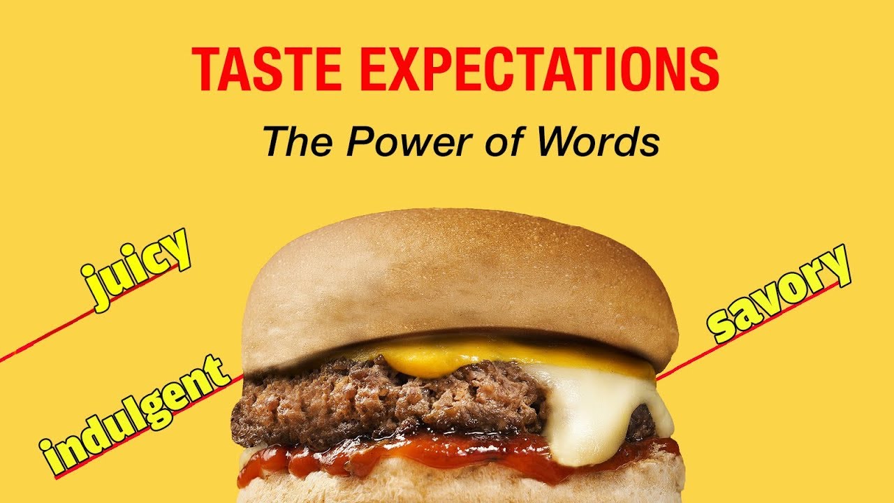 Taste Expectations: The Power of Words - YouTube