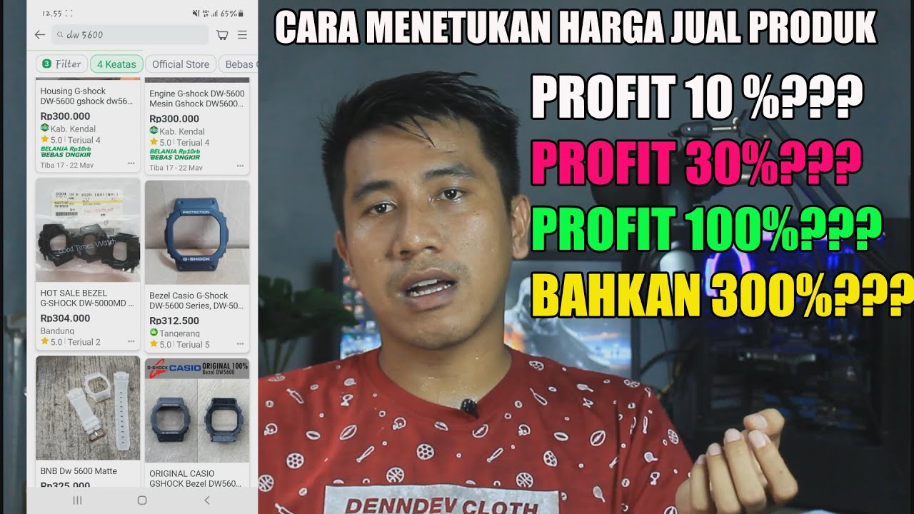 Cara Menentukan Harga Jual Produk Dropship Dan Reseller - YouTube