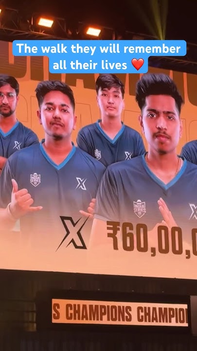Team X spark winning walk of BGIS 2024 ! #bgis #bgmi #winner - YouTube