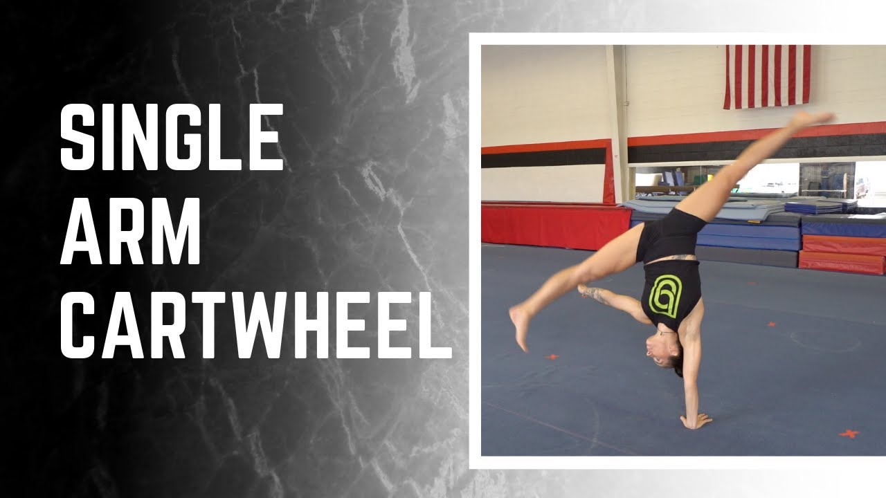 Single Arm Cartwheel - YouTube