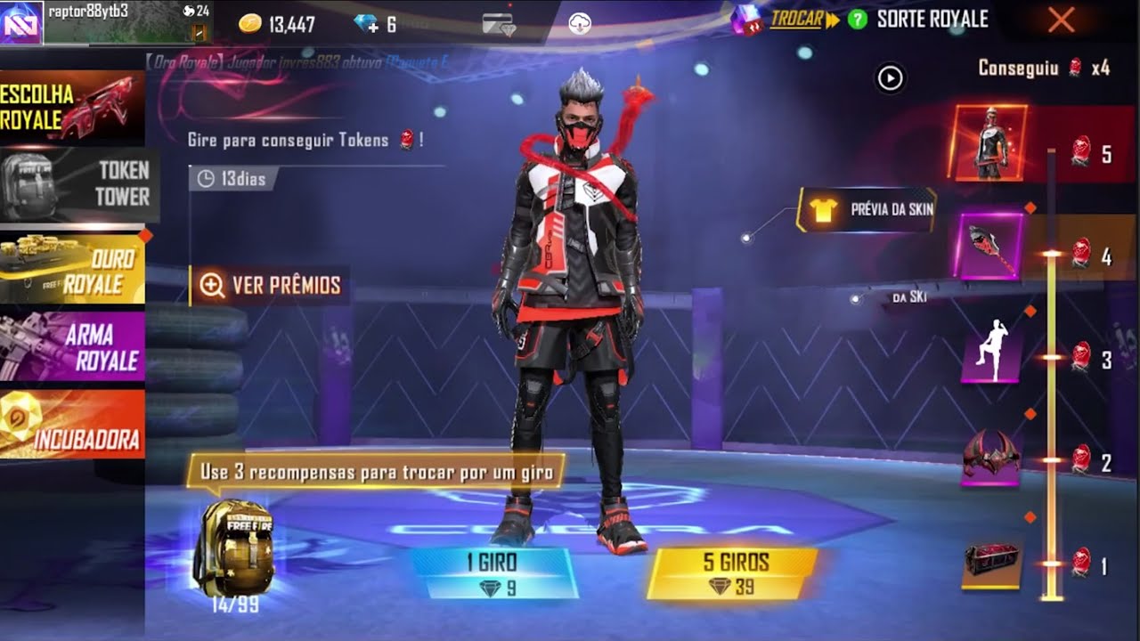 OFICIAL ASI FUNCIONA EL EVENTO COBRA RUBI DE FREE FIRE DIAMANTES DOBLES ...