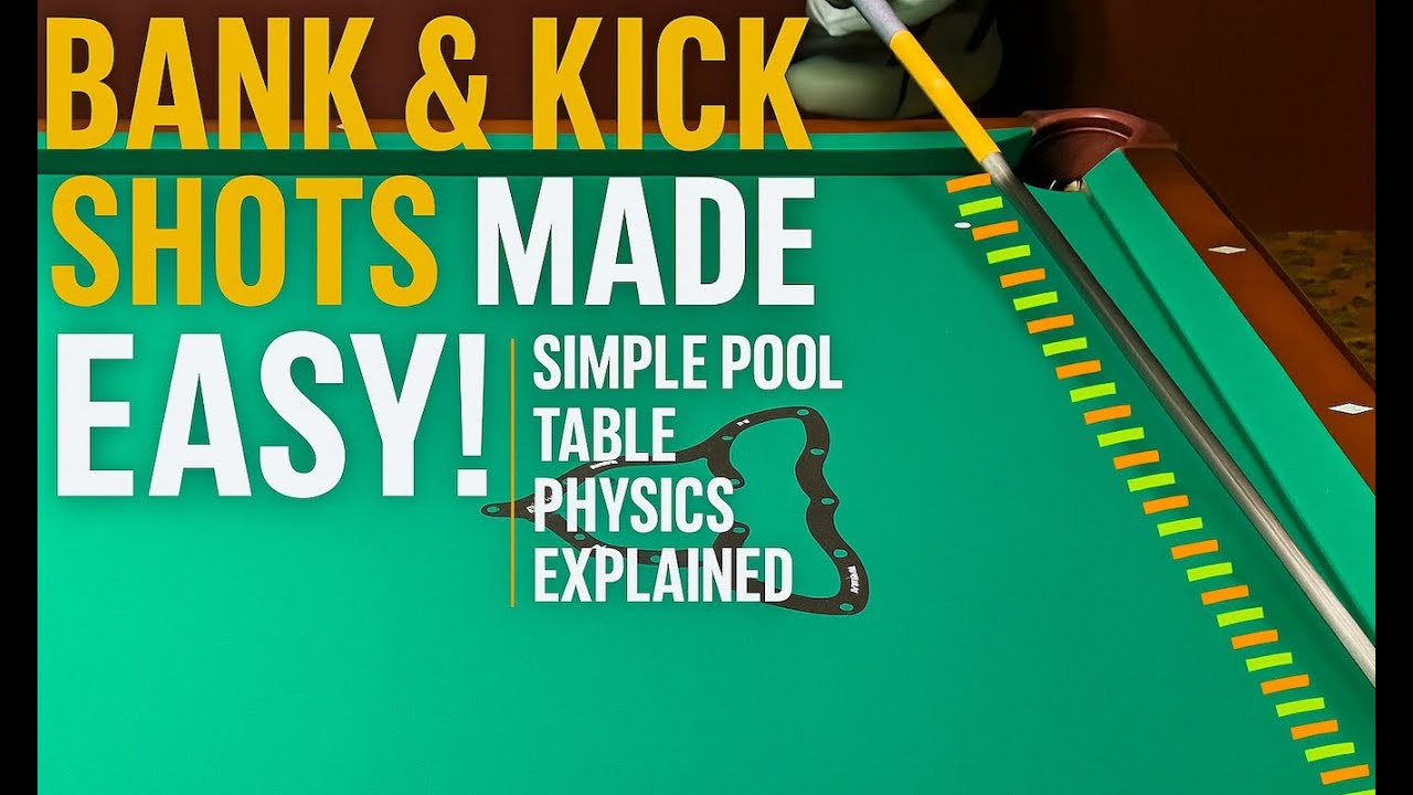Bank & Kick Shots Made Easy! | Simple Pool Table Physics Explained ...