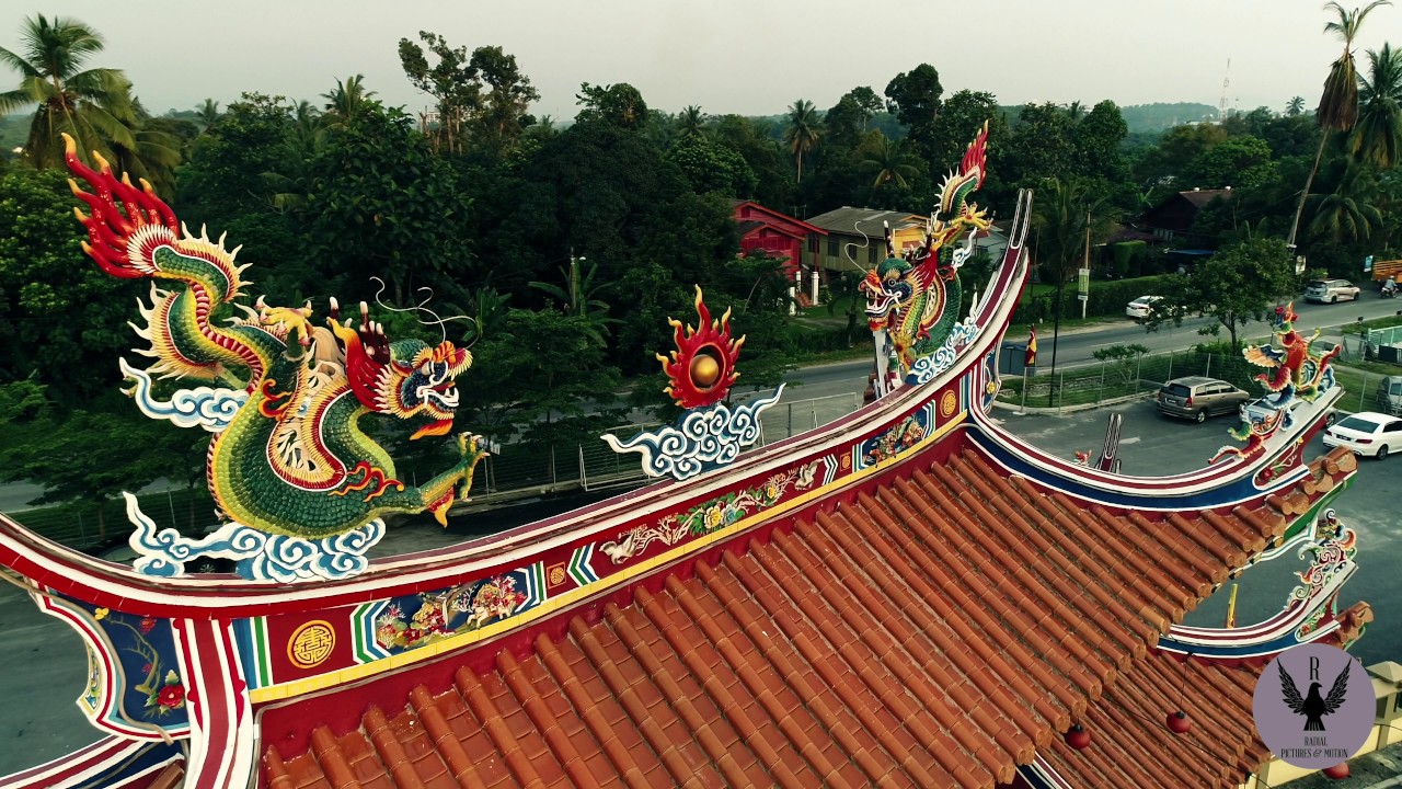 Radial Drone | Fa Hua Gong | Temple | Semenyih - YouTube