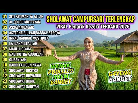 SHOLAWAT SITI FATIMAH YA ALLAH 💚 CAMPURSARI MENYENTUH HATI & MENENANGKAN