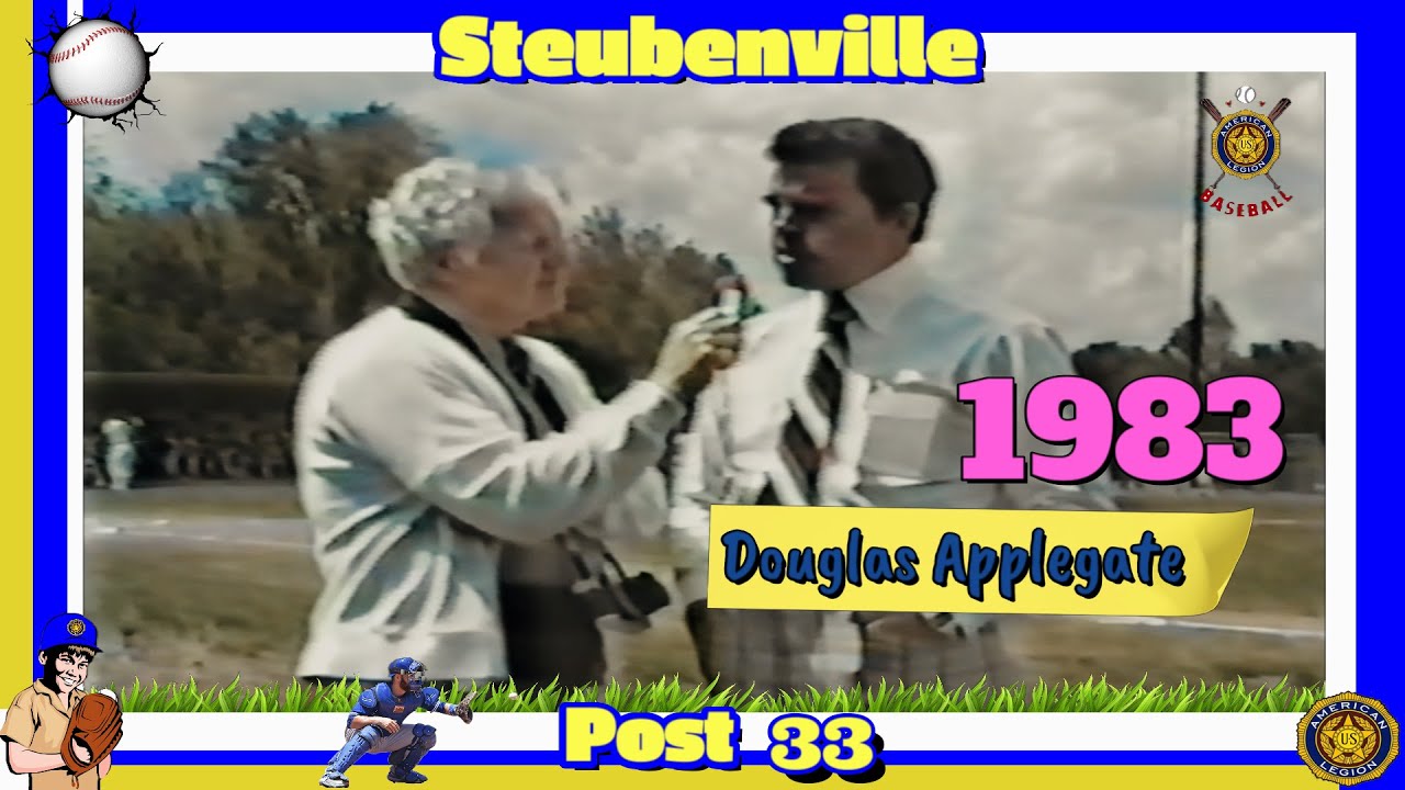 1983 ⚾ Interview with Douglas Applegate | Grand Opening Vaccaro Field ...