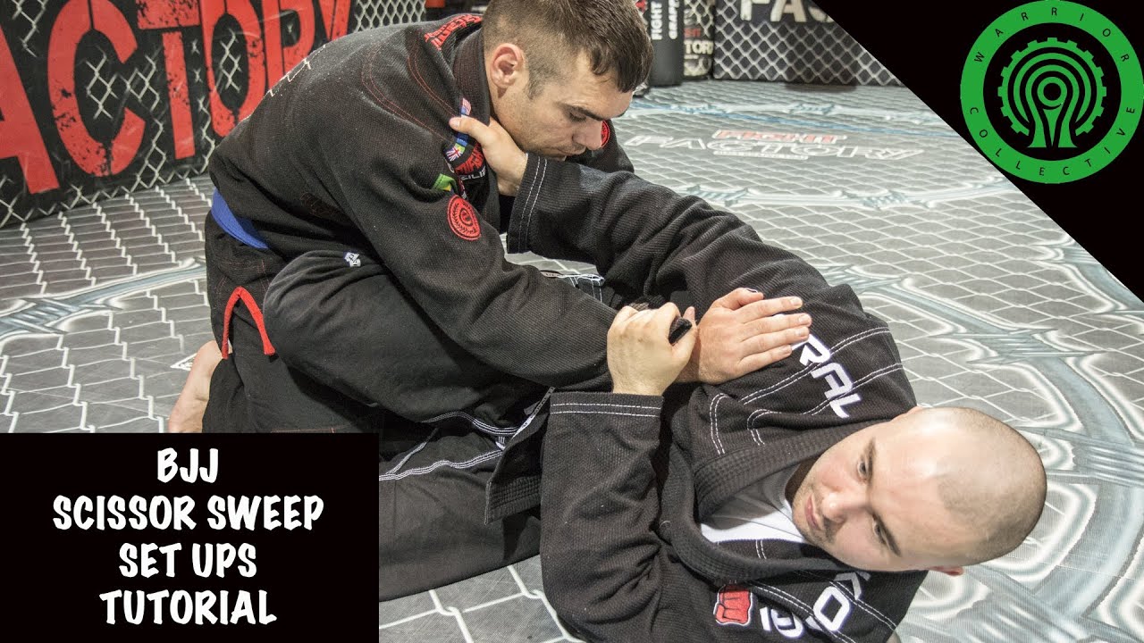 BJJ Scissor Sweep Set Ups Tutorial - YouTube