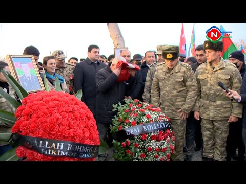NAXÇIVAN ŞƏHİDLƏRİNİ QARŞILAYIB