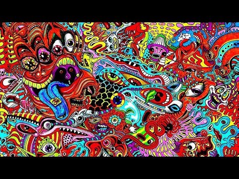 LSD hallucinations generated by a neural - 10 hours - YouTube