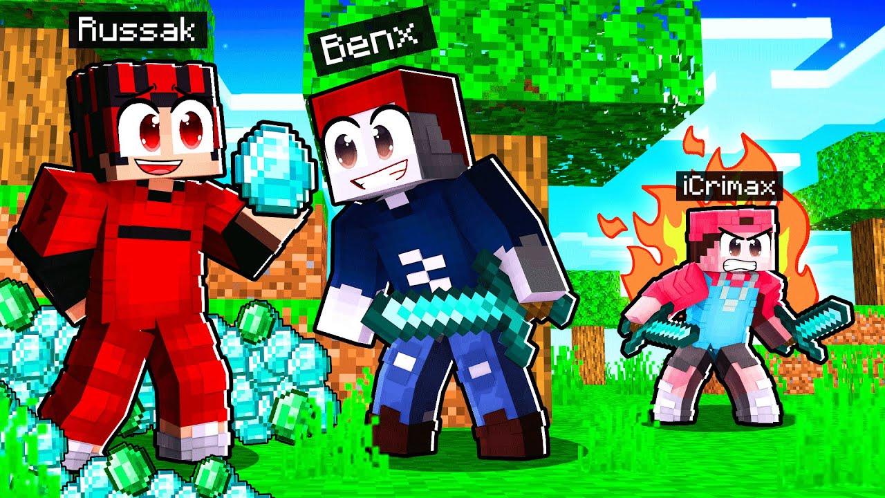 BENX will MEINE DIAMANTEN in Minecraft HELDEN! (FOLGE 2) - YouTube