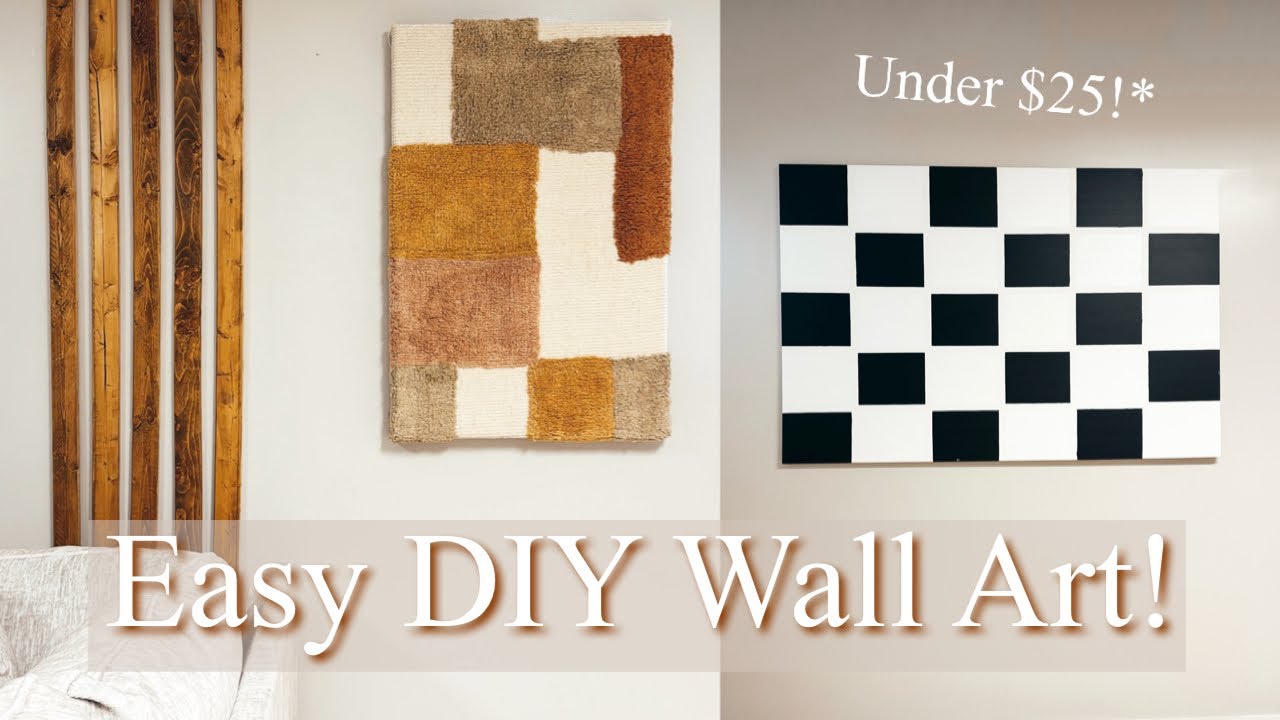 DIY Wall Art | DIY Textured Art | Home Decor DIYs | Textured Wall Art ...