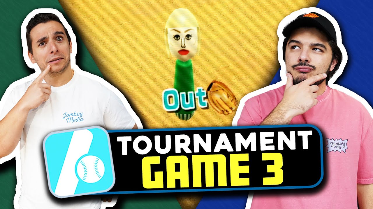 Jake Storiale vs Jolly Olive | Wii Baseball Tournament | Game 3 - YouTube