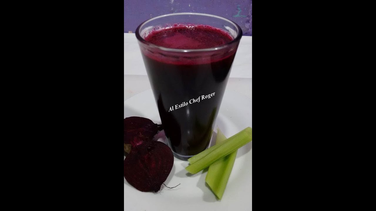 JUGO DESINTOXICANTE, Receta # 182, Bebidas saludables - YouTube