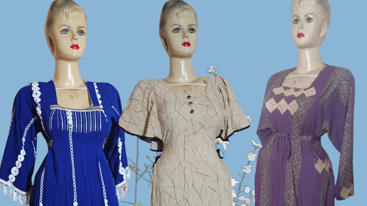 أروع واجمل موديلات الخياطه - YouTube