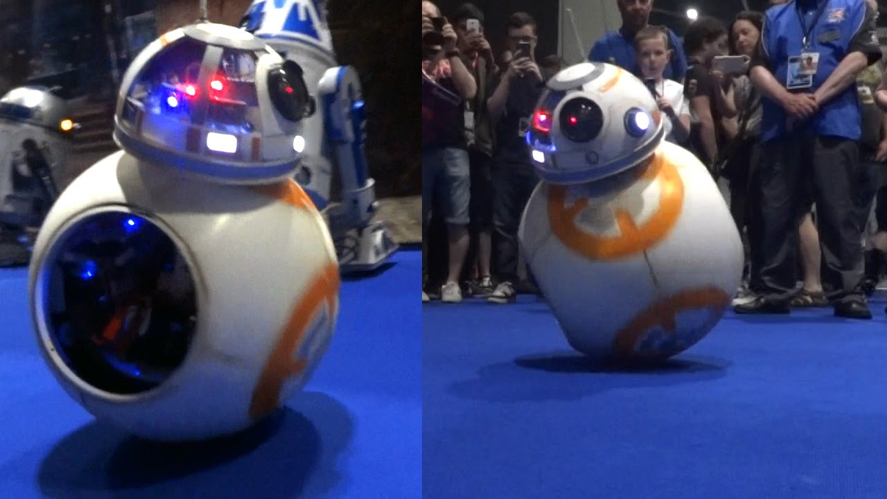 BB-8 Droid Driving at Star Wars Celebration Europe 2016 | James Bruton ...