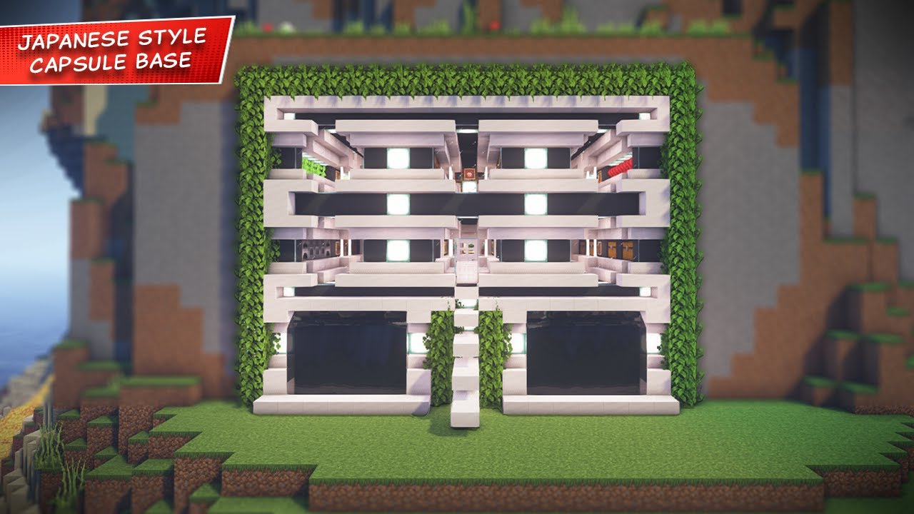 ⚒️ Minecraft Tutorial: Modern Mountain Base 🏔️ - YouTube