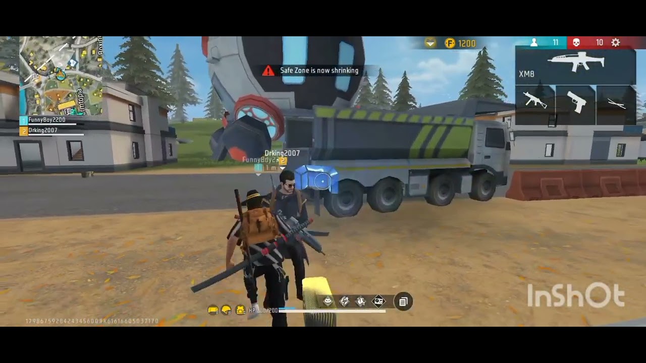 My Happy game play in ff so please support me by like and subscribe ...
