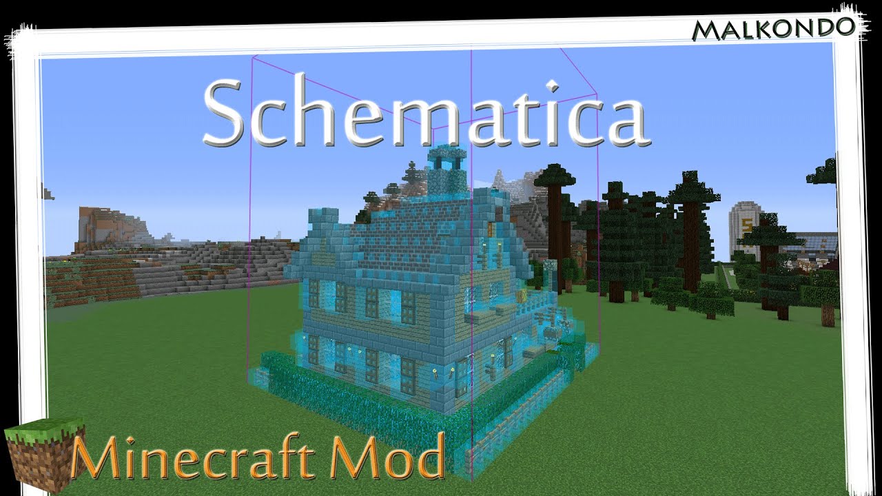 Minecraft Modvorstellung Schematica - YouTube