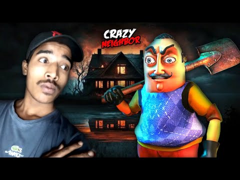 Hello Crazy Neighbor 3d | funny game play | karan gaming kg | - YouTube