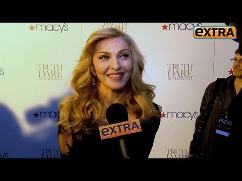 Madonna Plays 'Truth or Dare' with 'Extra'