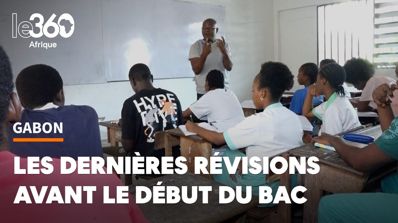 Gabon: quelque 30.000 candidats passeront le BAC cette année - YouTube