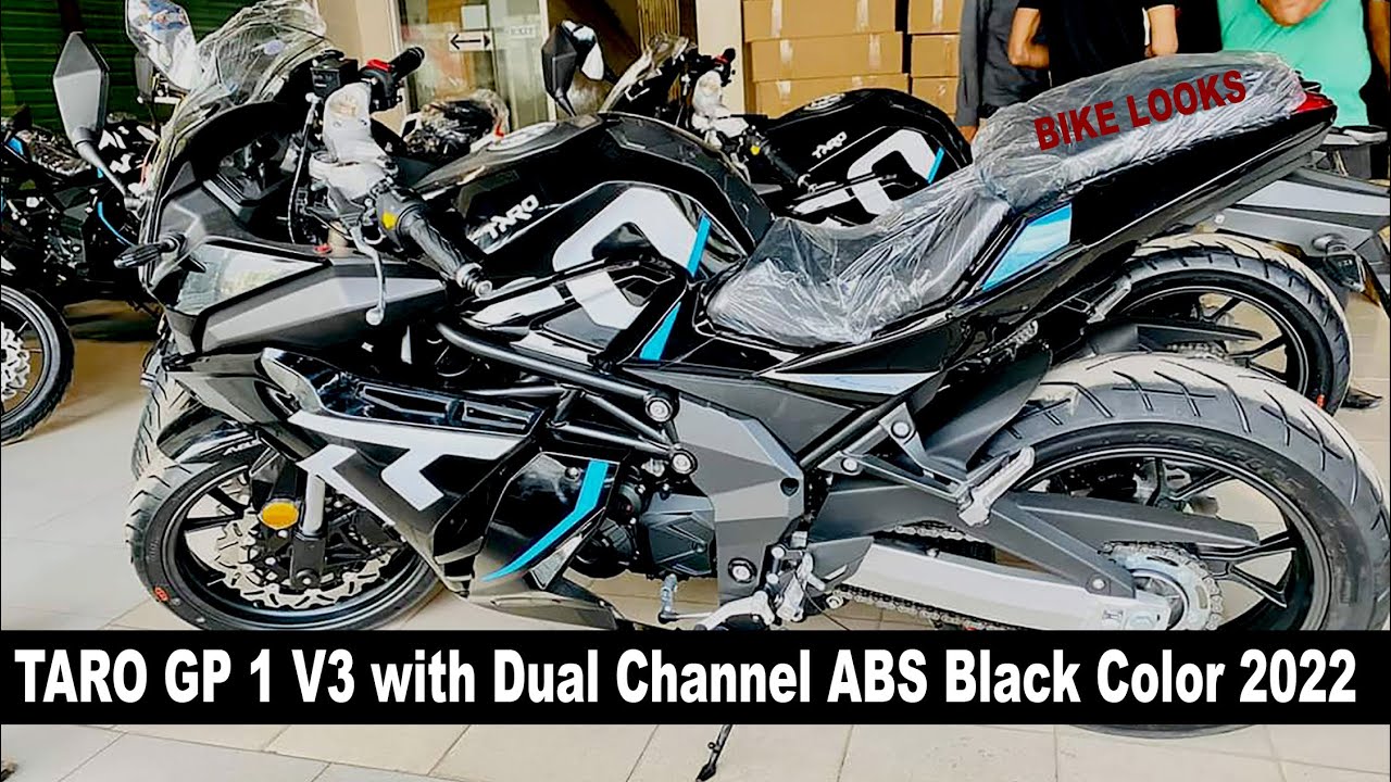 TARO GP 1 V3 with Dual Channel ABS Black Color 2022 || Taro Bangla ...