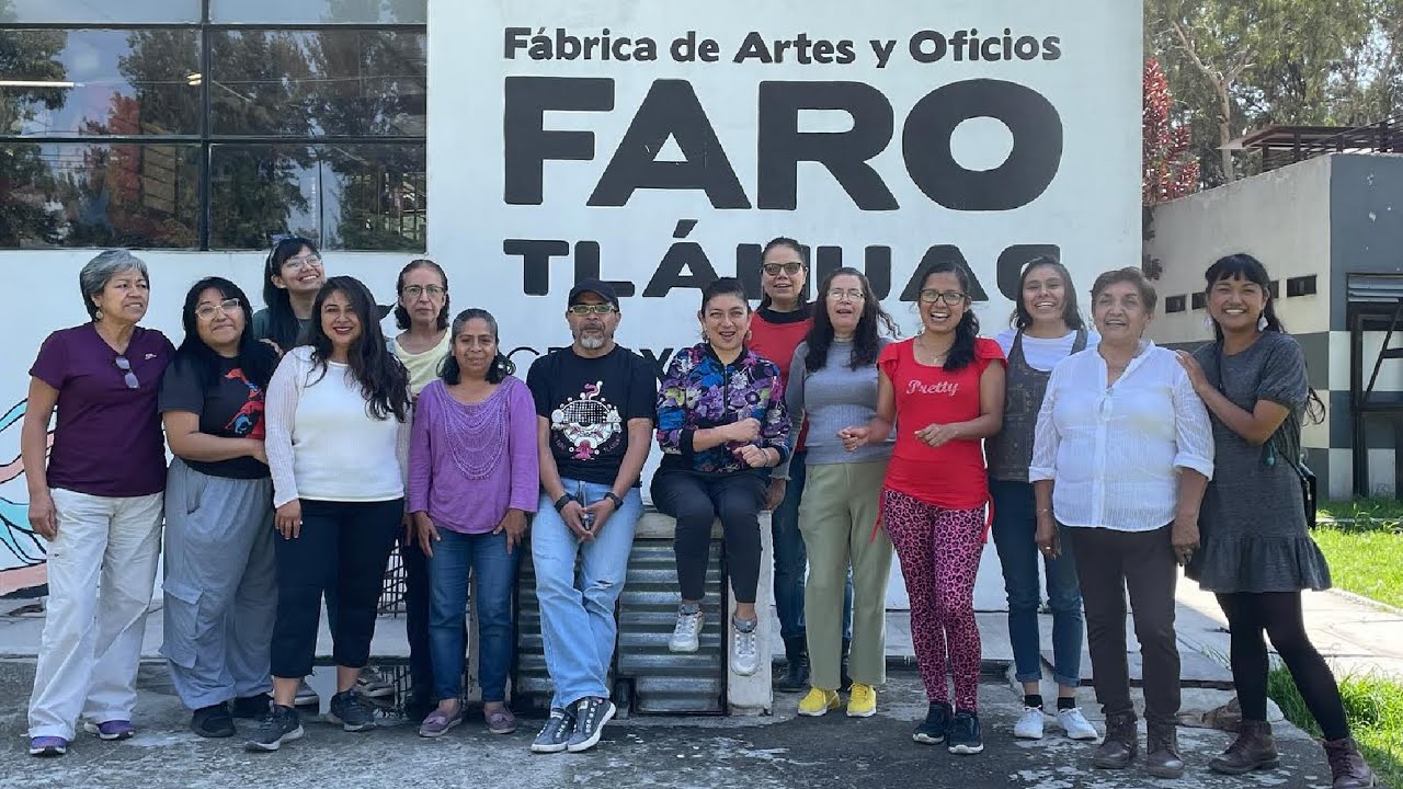 Taller de retribución CEUVOZ / FARO Tláhuac / Minerva Rivas / CDMX ...