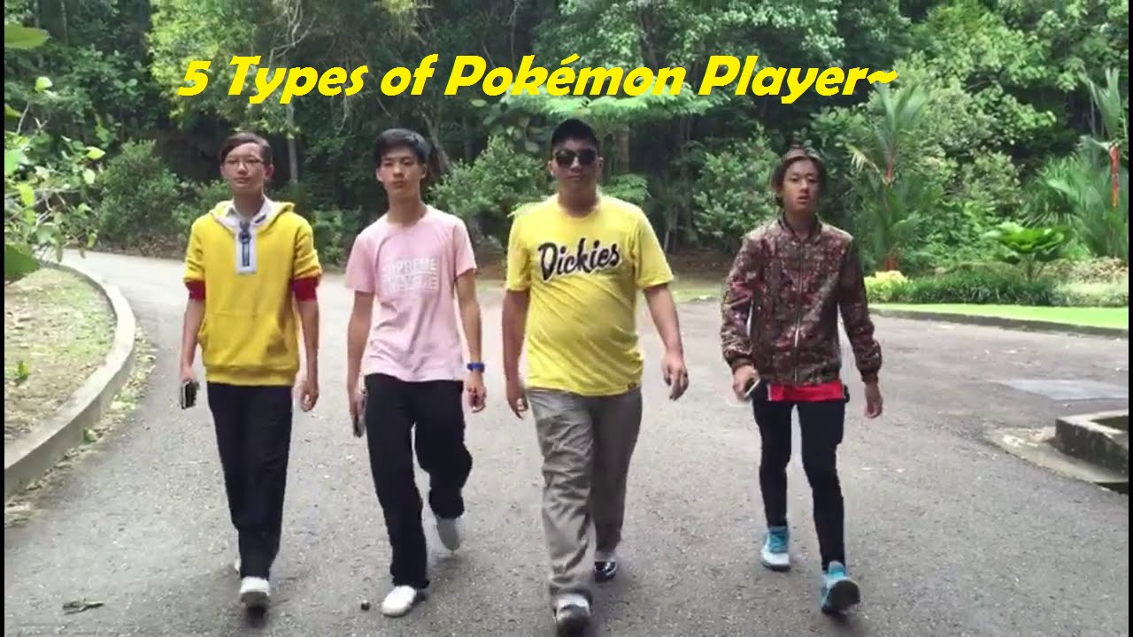 5 Types of Pokémon Player - YouTube