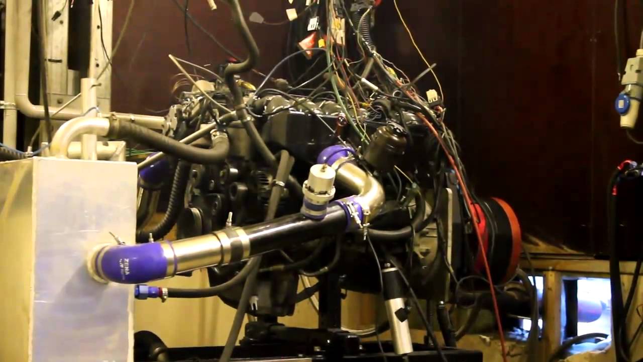 BMW m3 s50b30 turbo in engine dyno 2 - YouTube