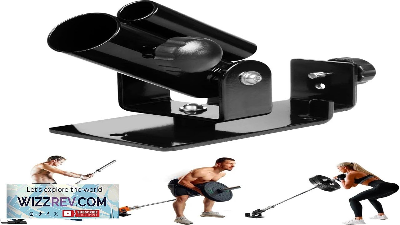 T Bar Row Platform Landmine Attachment for Barbell Fits 1 Standard Bar ...