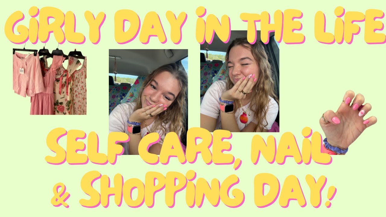girly day in the life🎀💅🛍️💞👛 - YouTube