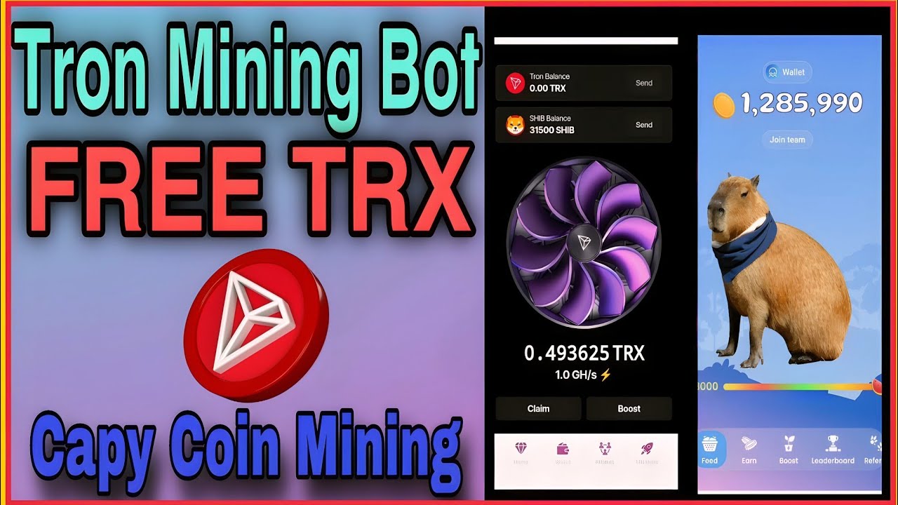 Free Tron Mining Telegram Bot|Sui Mining Bot For Free - YouTube